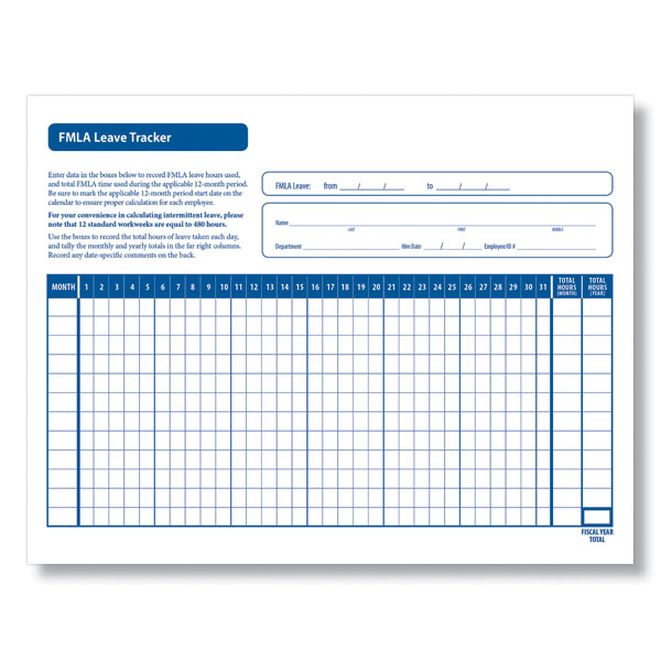 Fmla Tracker Excel Template 2022 Martin Printable Calendars