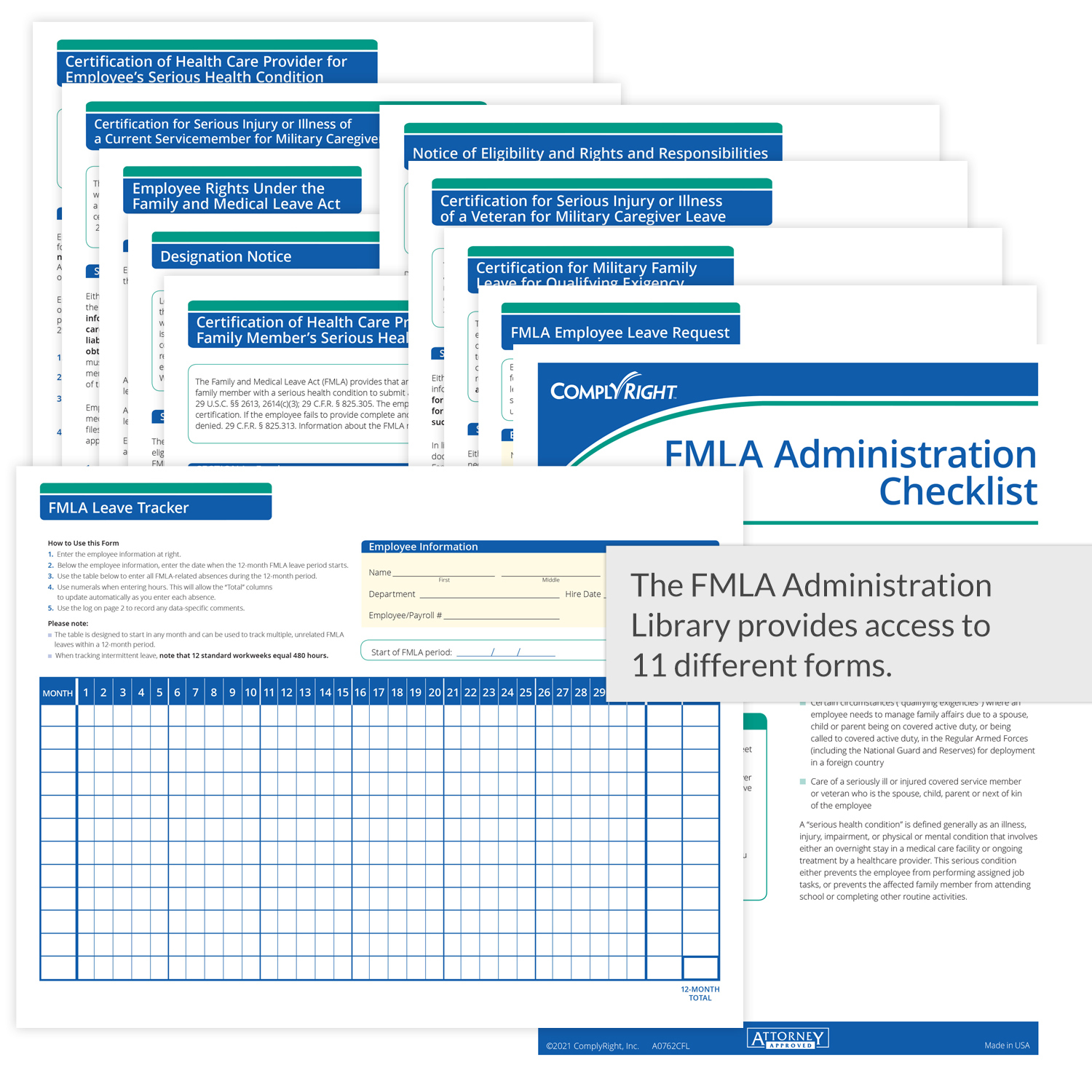 Fill-and-Save™ HR Forms Library: FMLA Administration | HRdirect