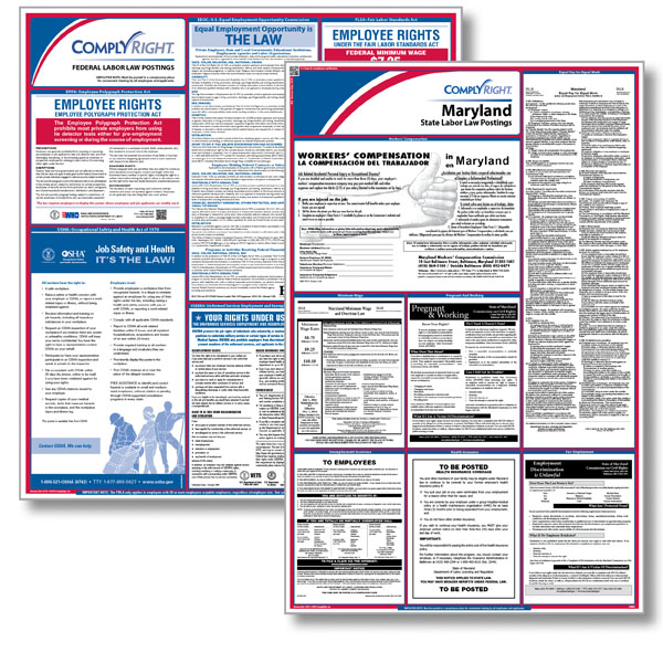 Federal & State Labor Law Poster Set | Poster Guard