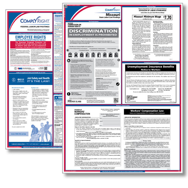 Federal & State Labor Law Poster Set | Poster Guard