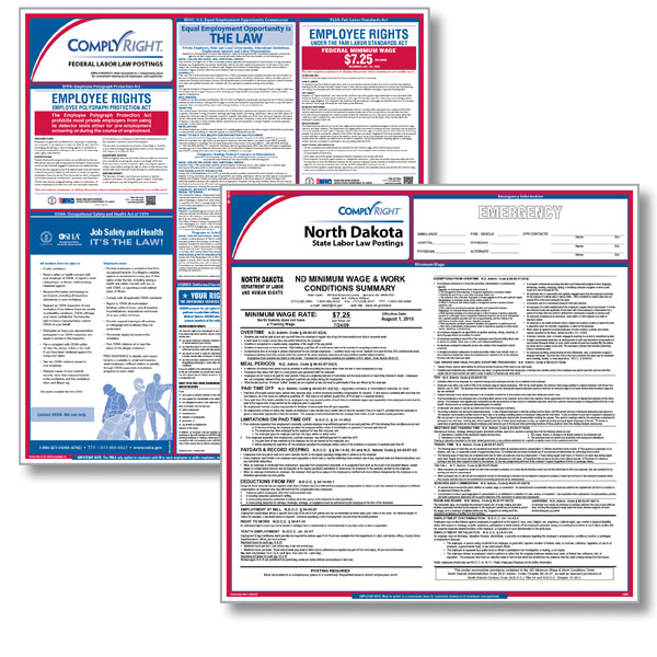 Federal & State Labor Law Poster Set | Poster Guard