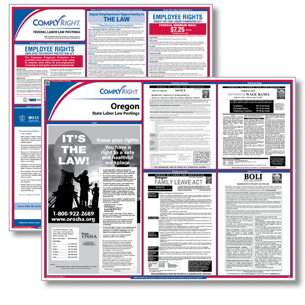 Federal & State Labor Law Poster Set | Poster Guard