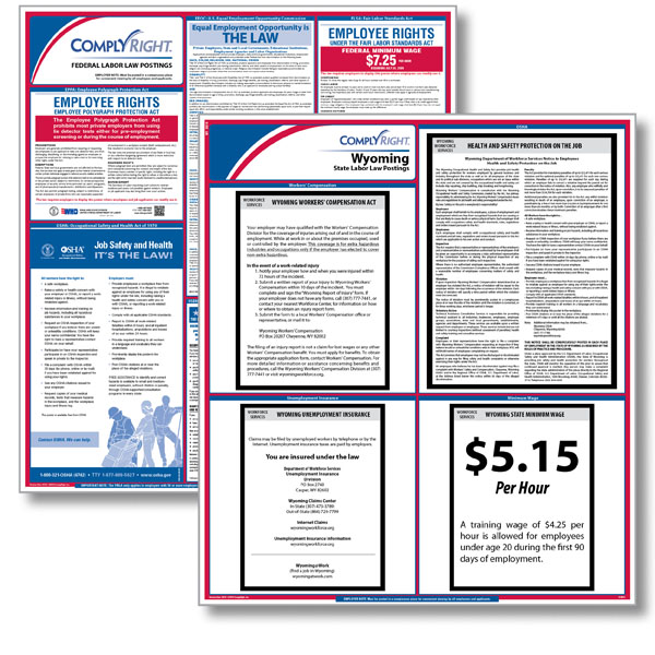 Federal & State Labor Law Poster Set | Poster Guard