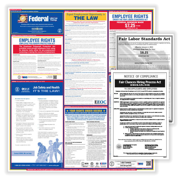Federal & State Labor Law Poster Set | Poster Guard