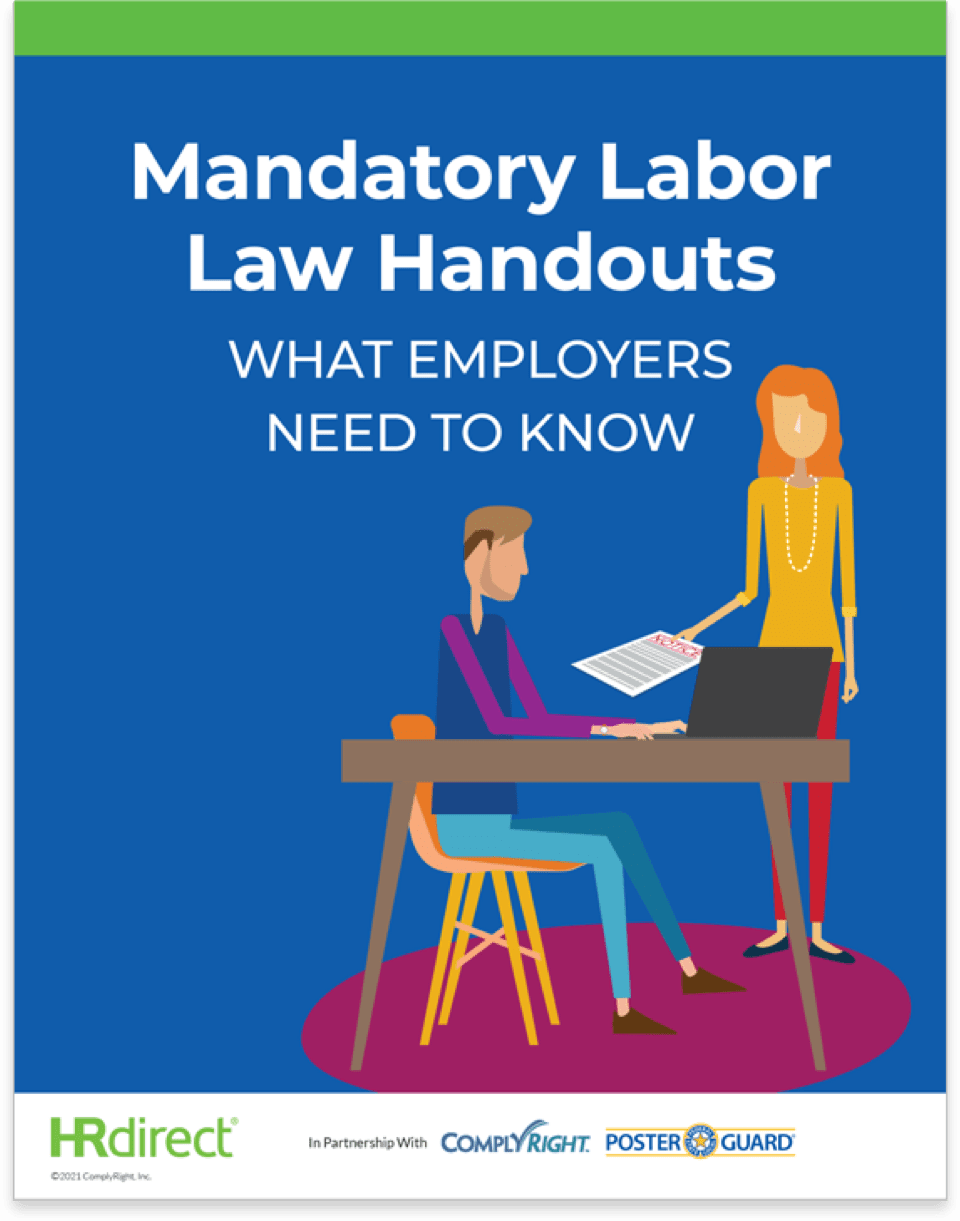 Mandatory Employee Handout Service | HRdirect